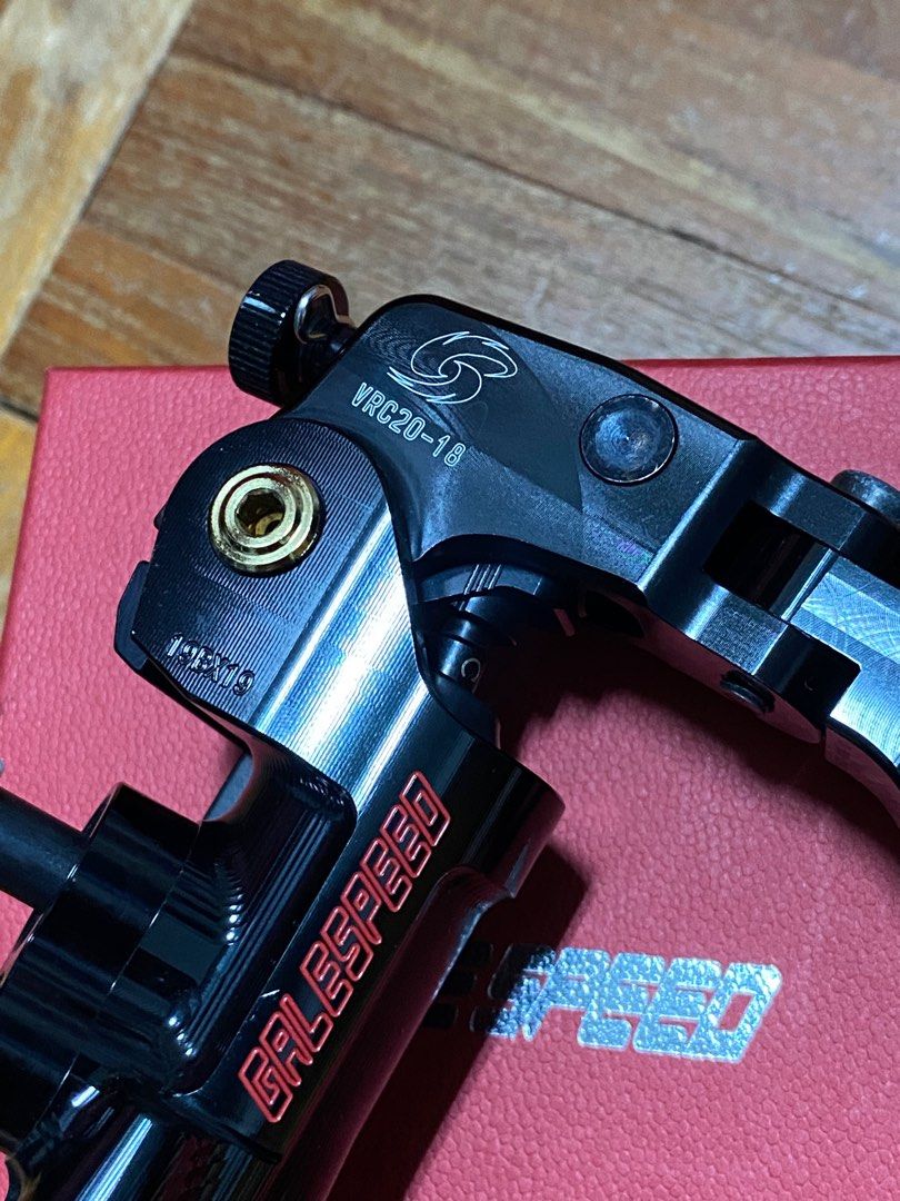 Galespeed elaborate VRE 19 master cylinder, Motorcycles, Motorcycle ...
