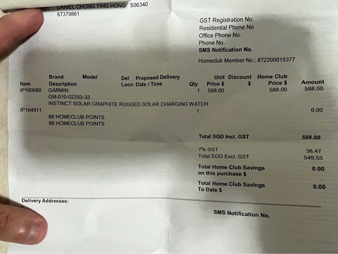 Garmin Instinct Solar (w/ receipt proof), Mobile Phones & Gadgets ...