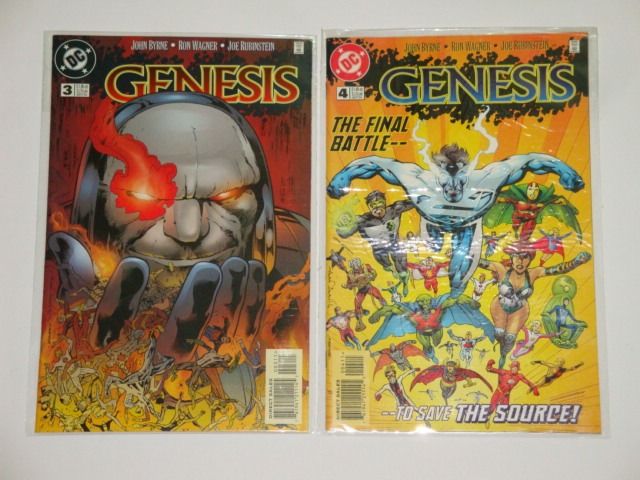 GENESIS. 1997 DC Comics crossover event! written by John Byrne and ...