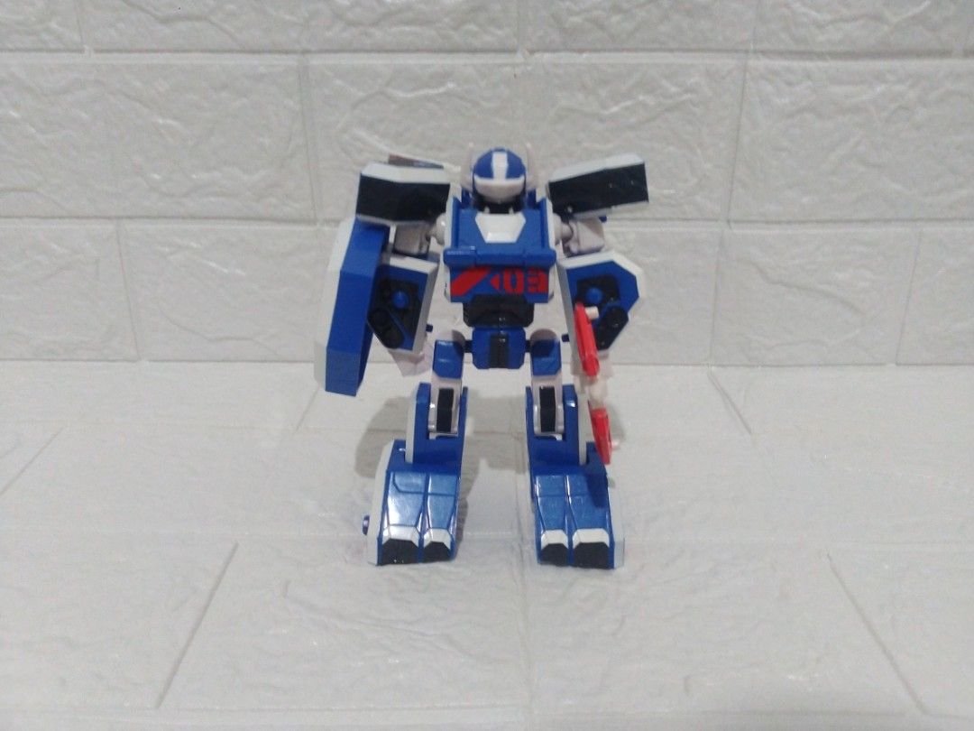 GEO MECHA MINI NASHORN TRANSFORMING ROBOT S1 MAINAN ANAK ORIGINAL, Toys ...