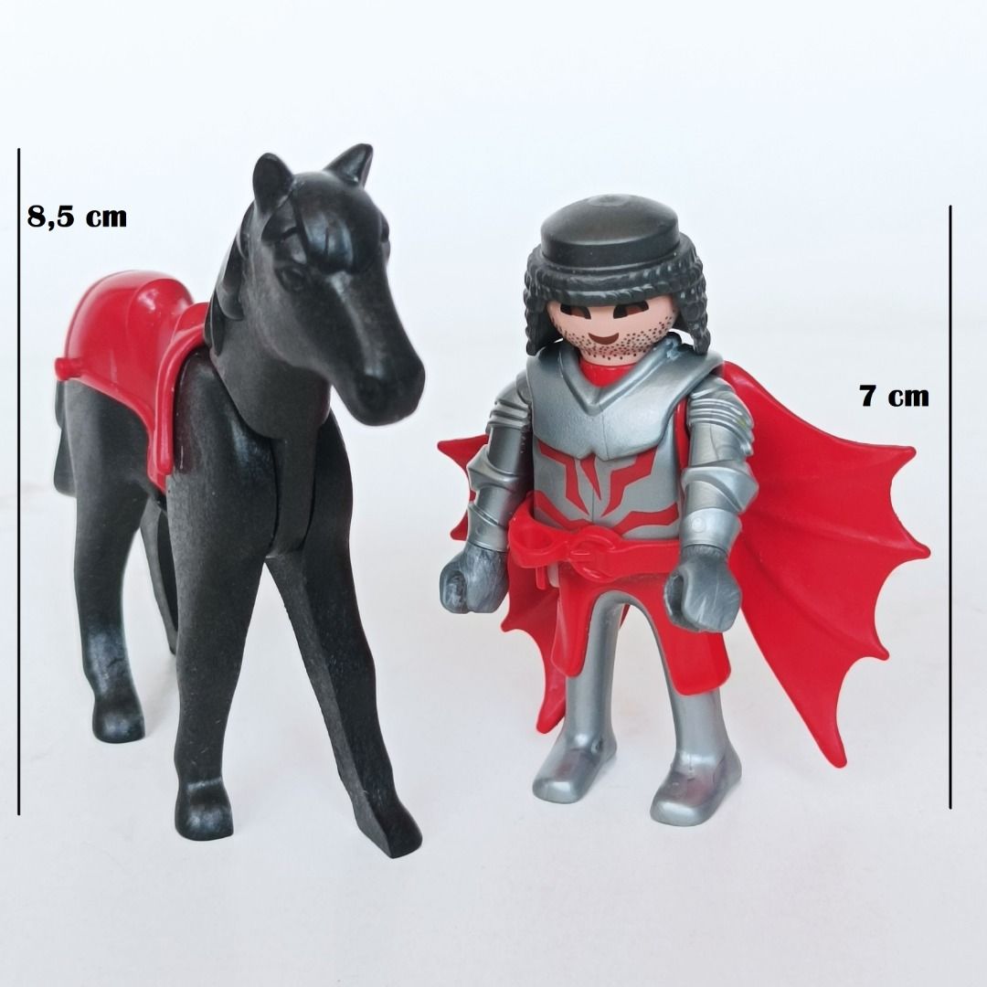 Geobra Playmobil 2004 - Figure #3 dengan kuda, Toys & Collectibles ...