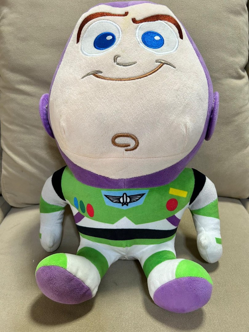 Giant Toy Story Buzz Lightyear soft toy stuffed, Hobbies & Toys, Toys ...