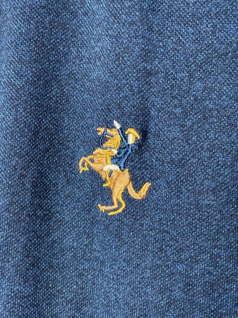 Giordano Polo Small Tapered Fit 165/92A Blue, Men's Fashion, Tops ...