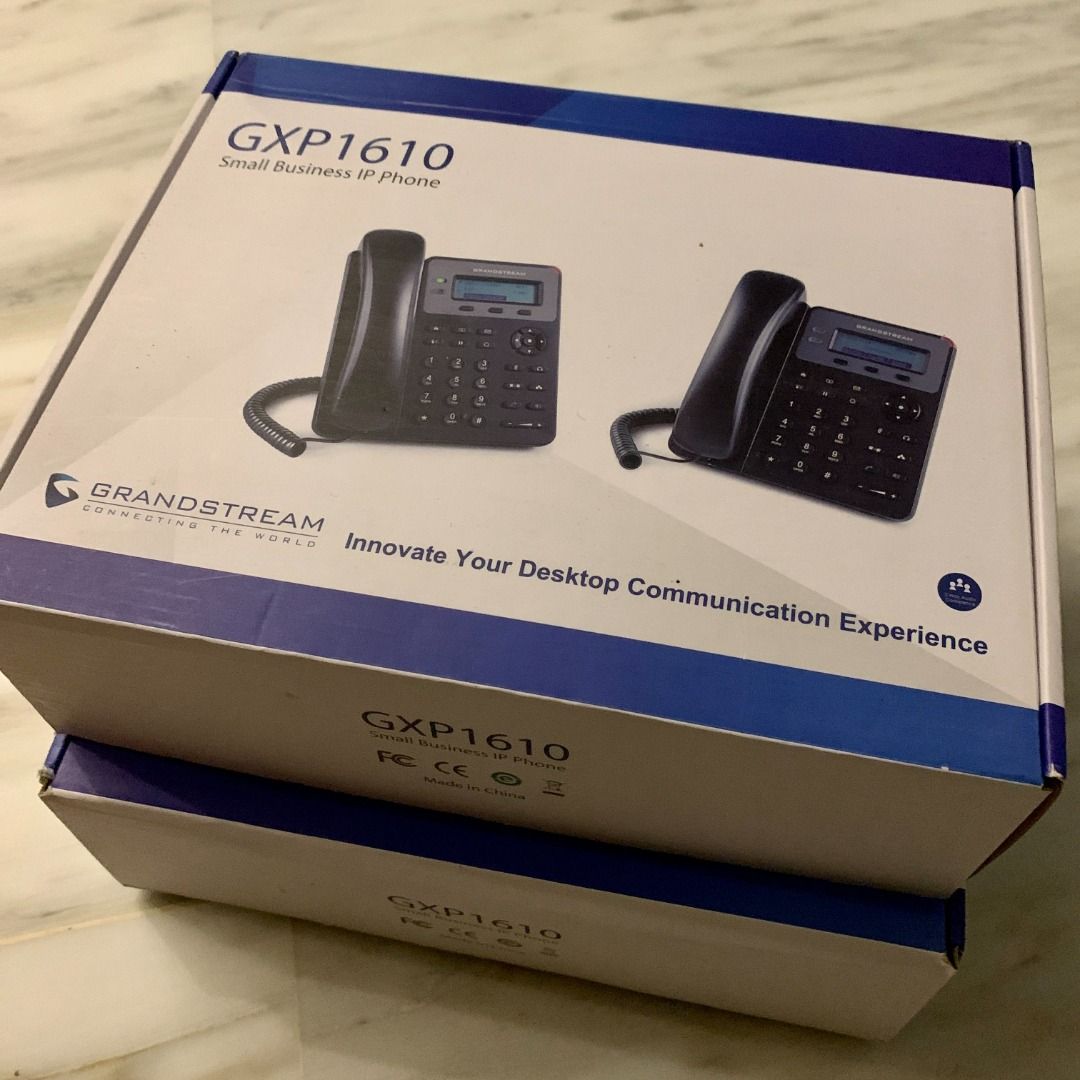GRANDSTREAM GXP1610 Small Business IP Phone, Computers & Tech, Office ...