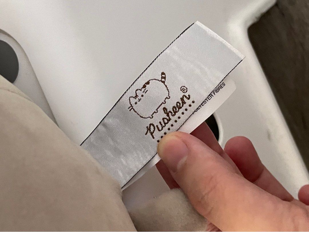 Kitty log Pusheen Squisheen Log Plush Toy, 11", Grey, Hobbies & Toys ...