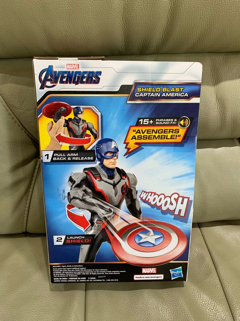 Hasbro Captain America, Hobbies & Toys, Toys & Games on Carousell