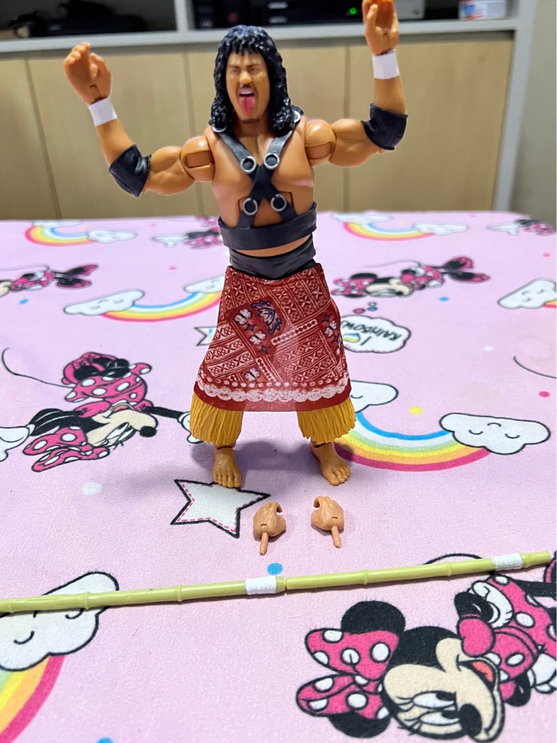 Headshrinker SAMU Target Exclusive Mattel WWE Legends Elite 18 on Carousell