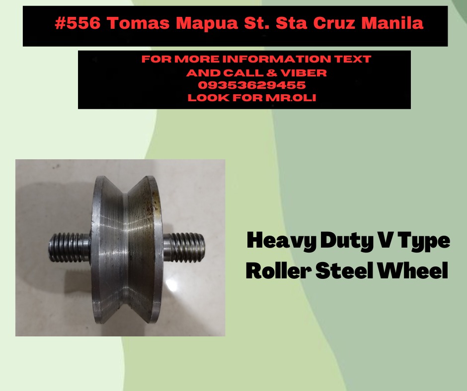 Heavy Duty V Type Roller Steel Wheel on Carousell