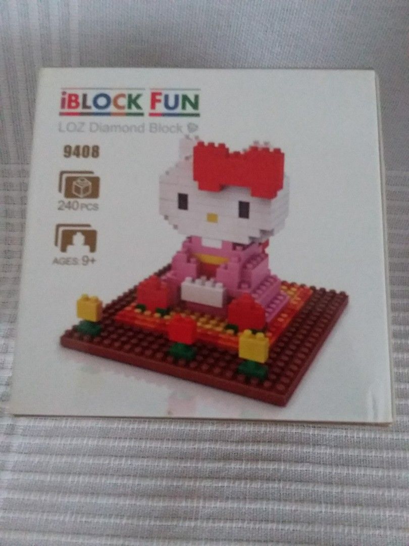 Hello kitty nanoblocks car yacht restaurant/Miffy 3D jigsaw puzzle ...