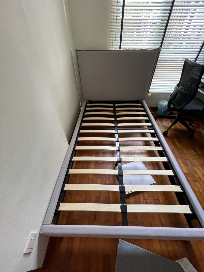 Hipvan Super Single Bed Frame, Furniture & Home Living, Furniture, Bed ...