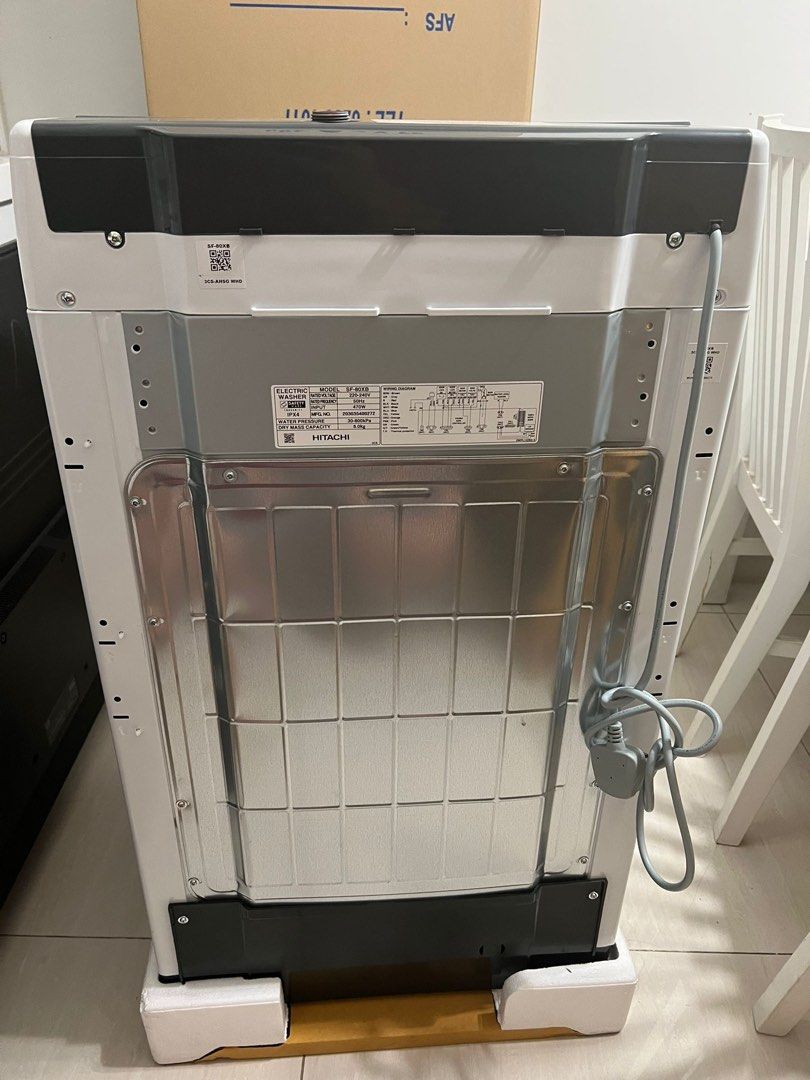 Hitachi Washing Machine 8Kg SF-80XB, TV & Home Appliances, Washing ...