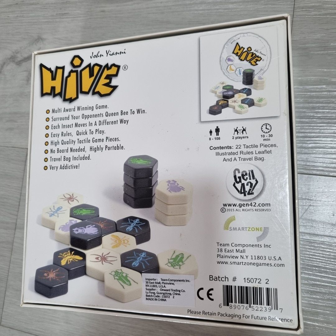 Hive board game, Hobbies & Toys, Toys & Games on Carousell