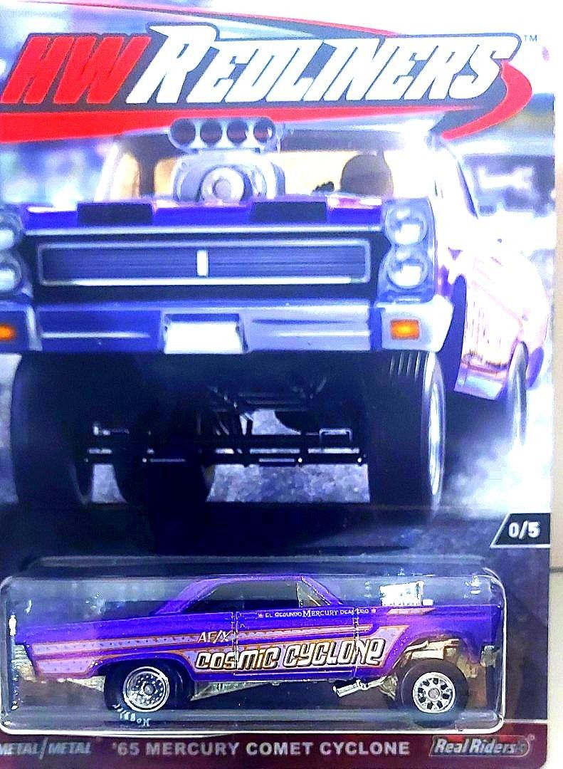Hotwheels Car Culture Redliners 65 Mercury Comet Cyclone, Hobbies ...