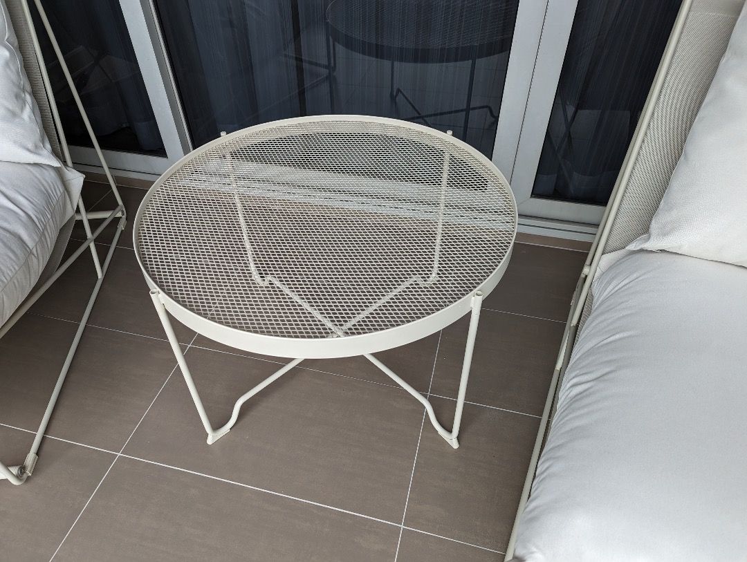 IKEA Havsten Lounges (x2) with Krokholmen Table, Furniture & Home ...