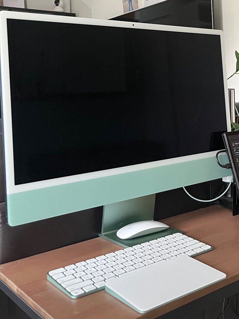 iMac 24-inch Green iMac with 4.5K Retina display, Computers & Tech ...