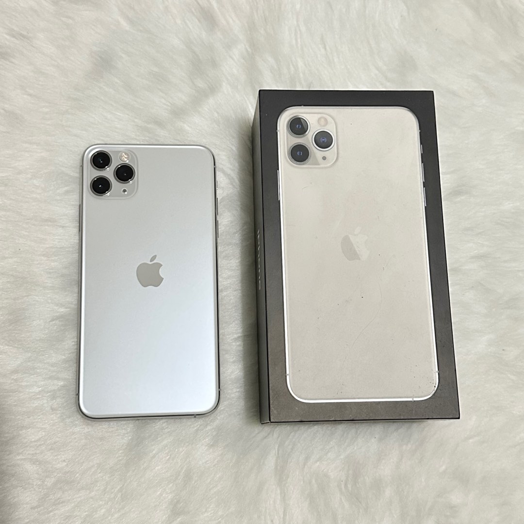 Iphone 11 Pro Max 256 gb Silver, Mobile Phones & Gadgets, Mobile Phones ...