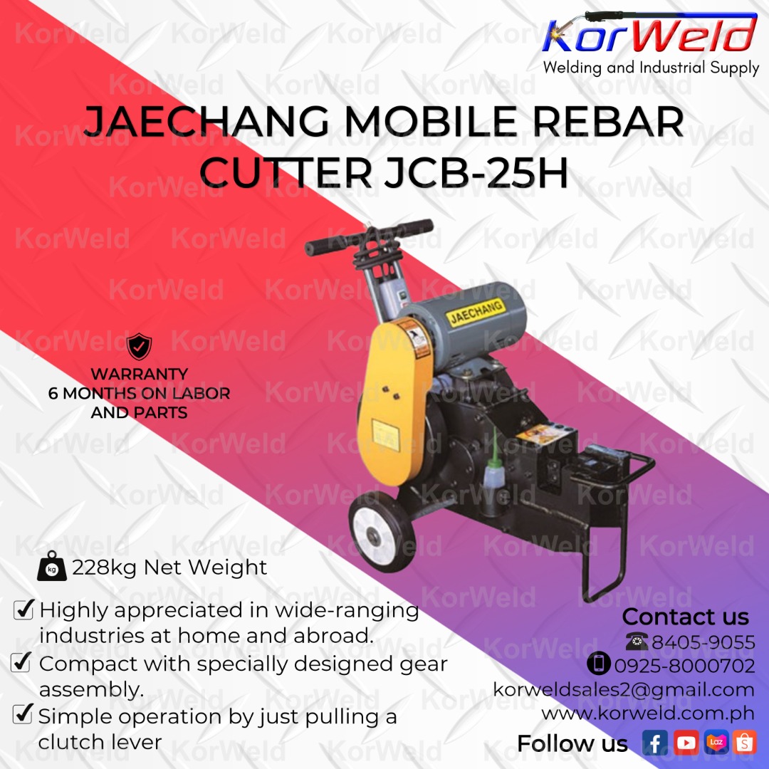 Jaechang Re-Bar Cutter JCB-25H on Carousell