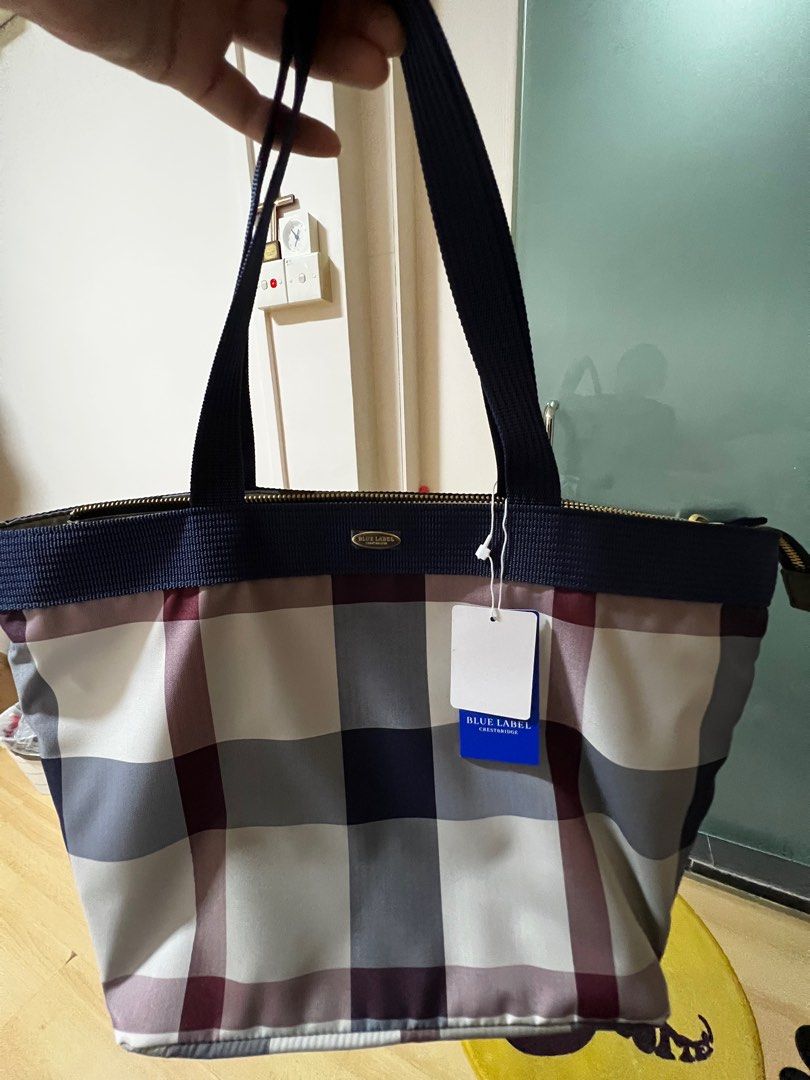 Japan Blue Label Crestbridge Tote Bag, Women's Fashion, Bags & Wallets ...