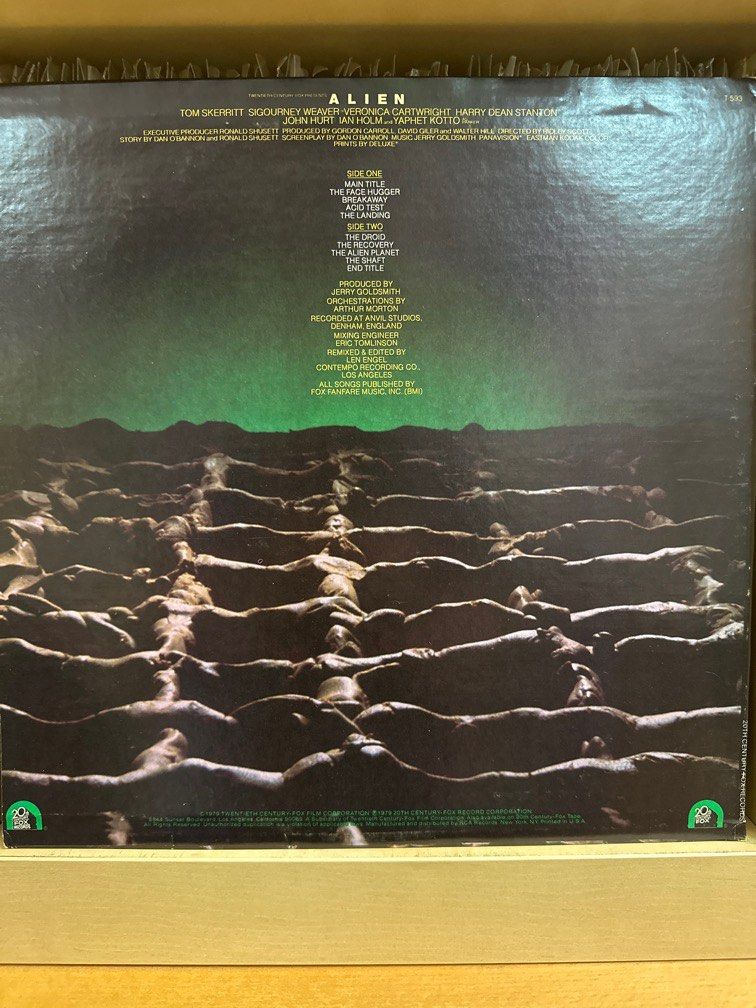 Jerry Goldsmith & (NPO)-Alien (OST)Vinyl Lp Record, Hobbies & Toys ...