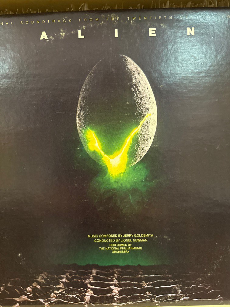 Jerry Goldsmith & (NPO)-Alien (OST)Vinyl Lp Record, Hobbies & Toys ...