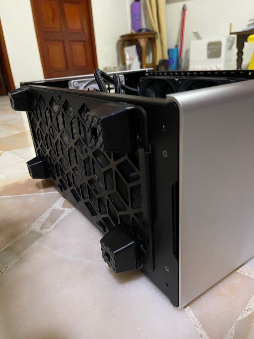 Jonsplus i100 Pro Mini-ITX Gaming Case Aluminum Alloy, Computers & Tech ...