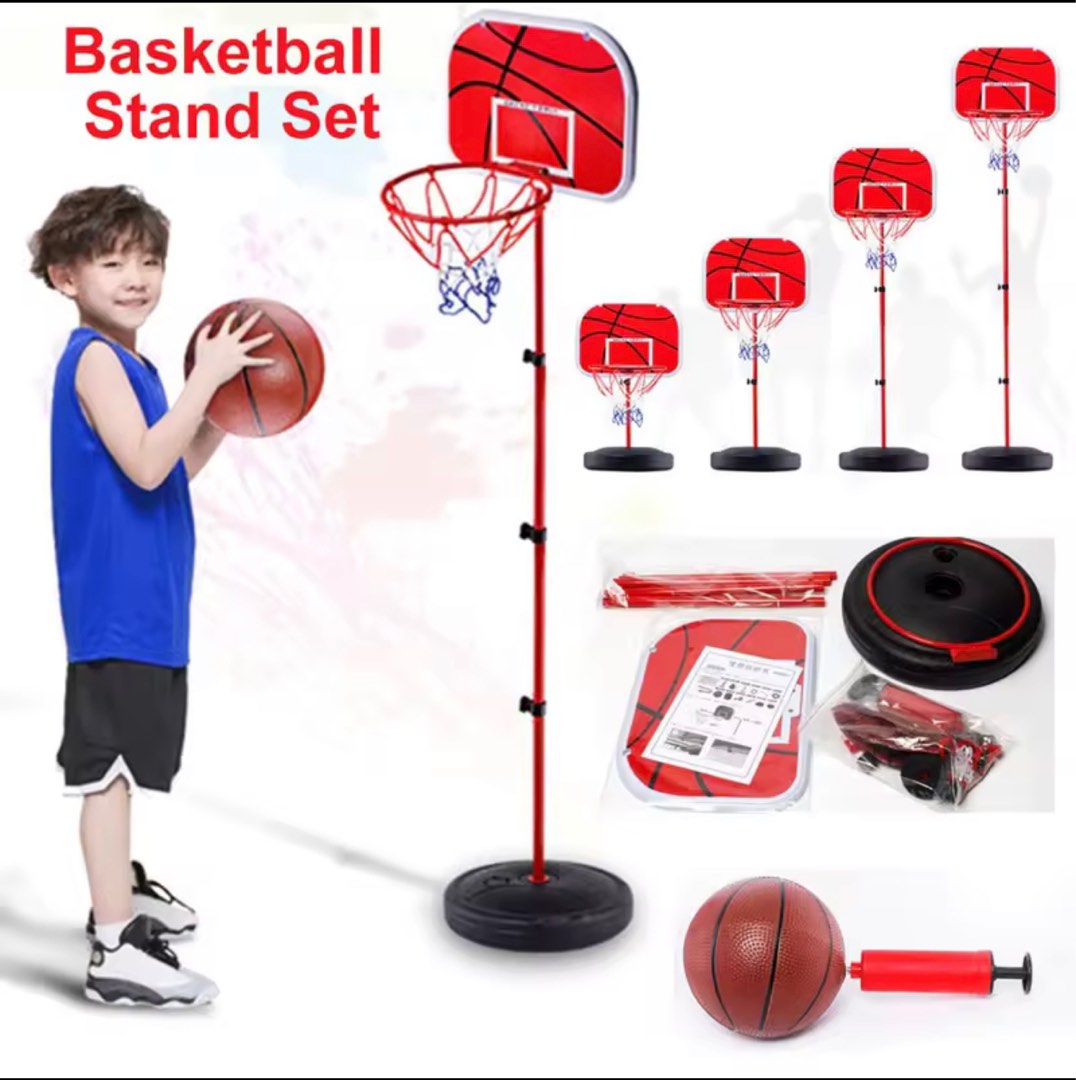 Kids Basketball stand, Sports Equipment, Sports & Games, Racket & Ball ...