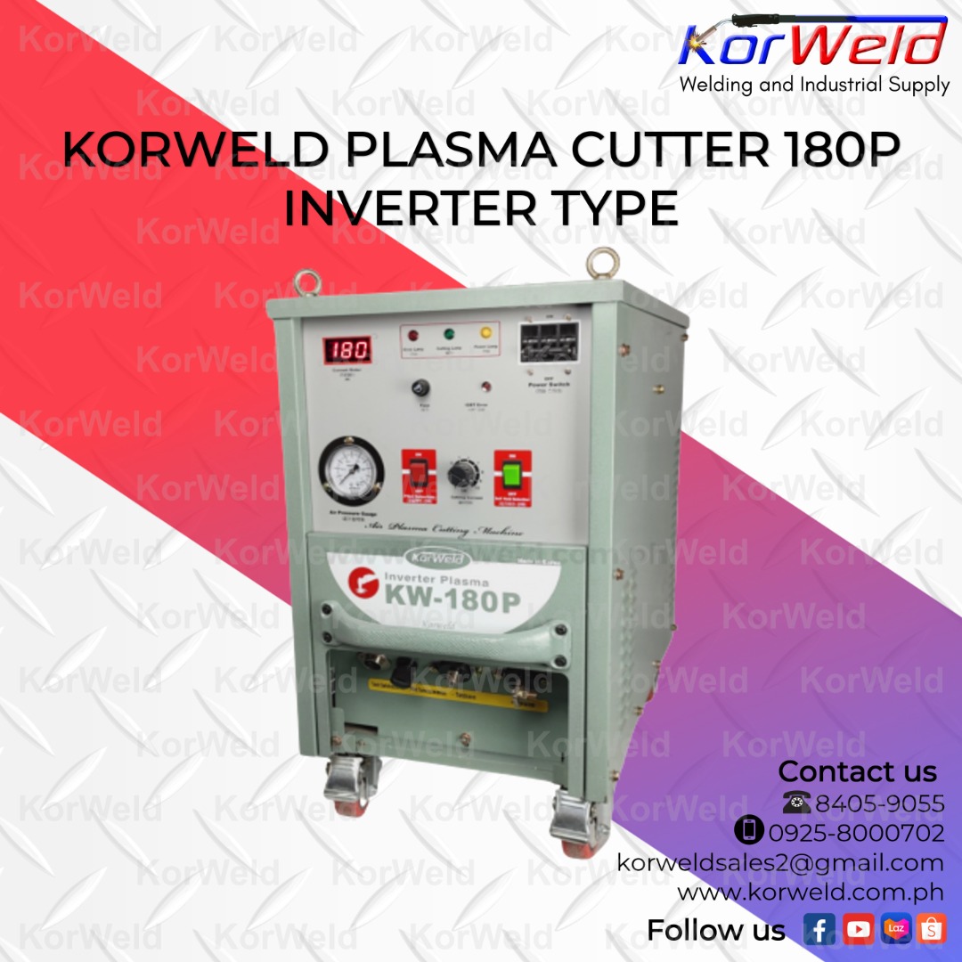 Korweld Plasma Cutter 180P, Commercial & Industrial, Construction Tools & Equipment on Carousell