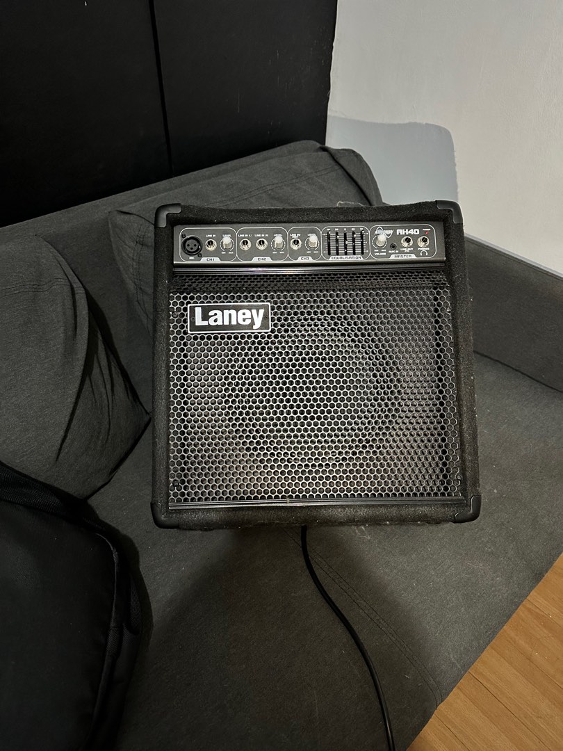 Laney Audiohub AH40 Multi Input 40-Watts 8-Inch Woofer Combo Amplifier ...