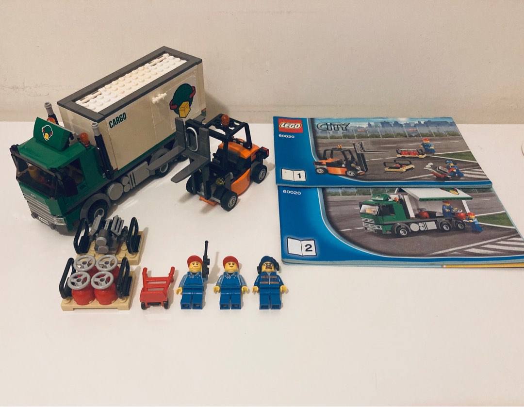 LEGO City 60020 Cargo Truck 貨運卡車, 興趣及遊戲, 玩具 & 遊戲類 - Carousell