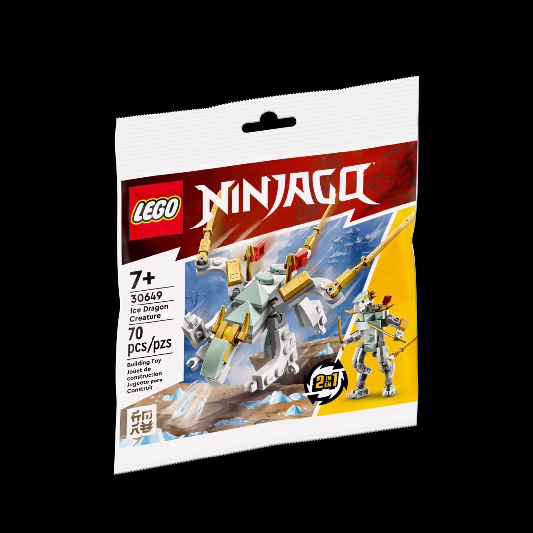 LEGO NINJAGO ICE DRAGON CREATURE 30649, Hobbies & Toys, Toys & Games on ...
