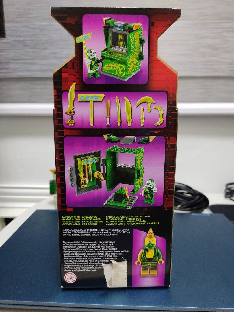 LEGO Ninjago Lloyd's Arcade Pod 71726, Hobbies & Toys, Toys & Games on ...