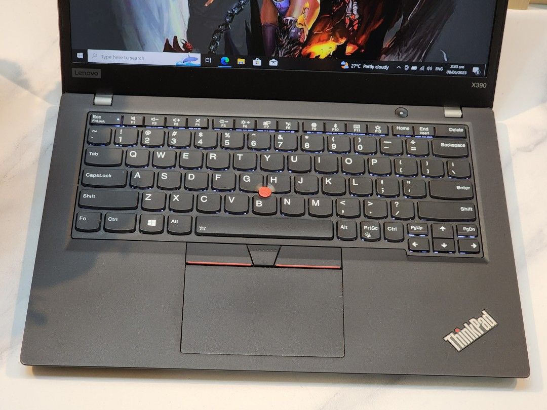 LENOVO ThinkPad X390 Core i5 8th Gen 8gb Ram 256GB SSD FULL HD 1080 13. ...