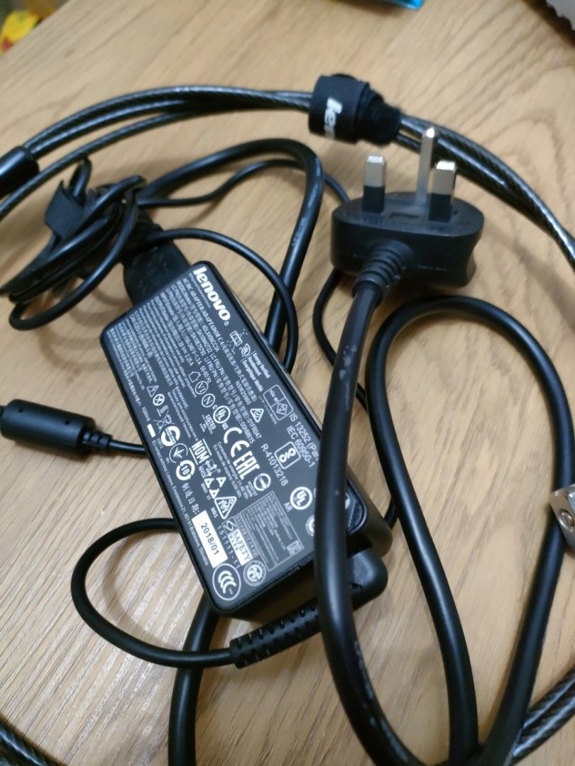 Lenovo Yoga Charger laptop lock, Computers & Tech, Parts & Accessories ...
