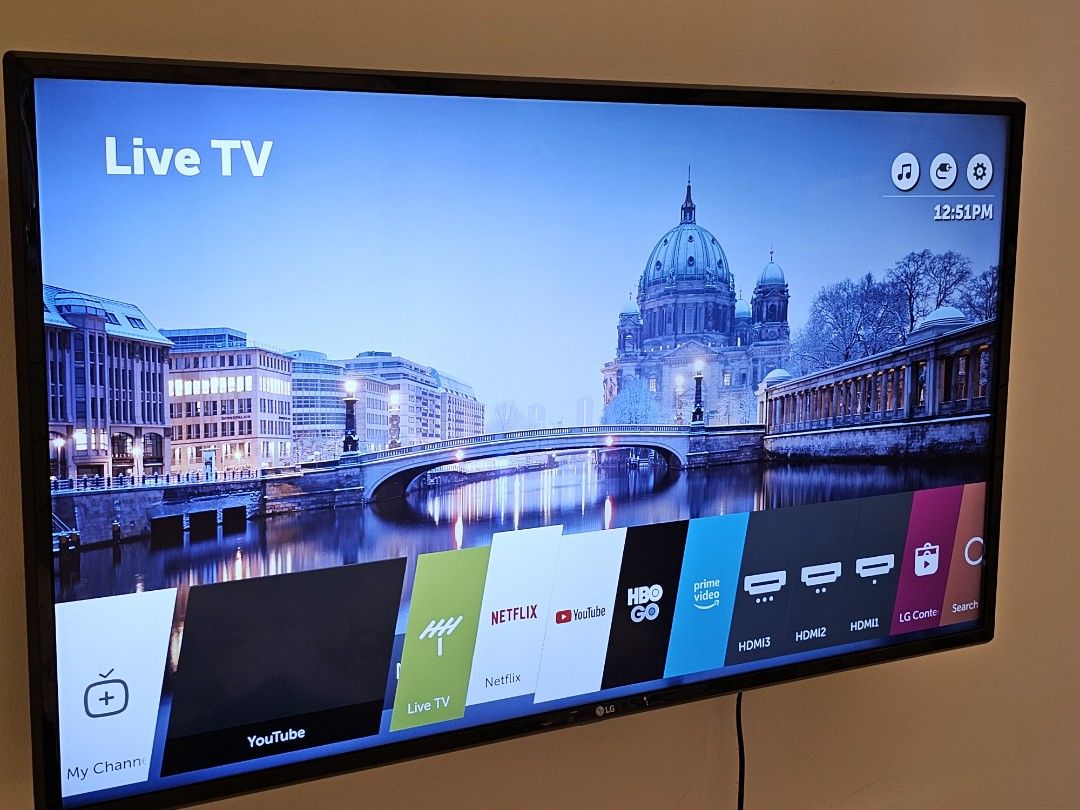 LG Smart TV 4K Ultra HD with LG Magic Remote - 43UJ632T-TA, TV & Home ...