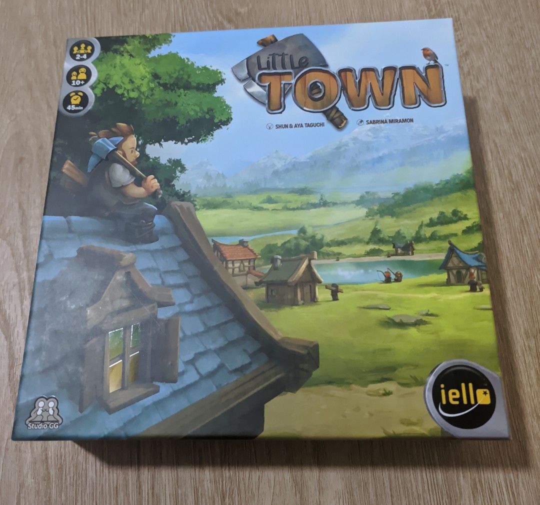 Little Town Board Game, Hobbies & Toys, Toys & Games on Carousell