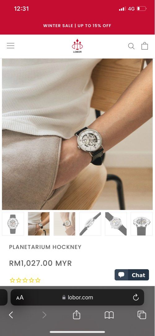 Lobor fully automatic watch, Women's Fashion, Watches & Accessories, Watches on Carousell