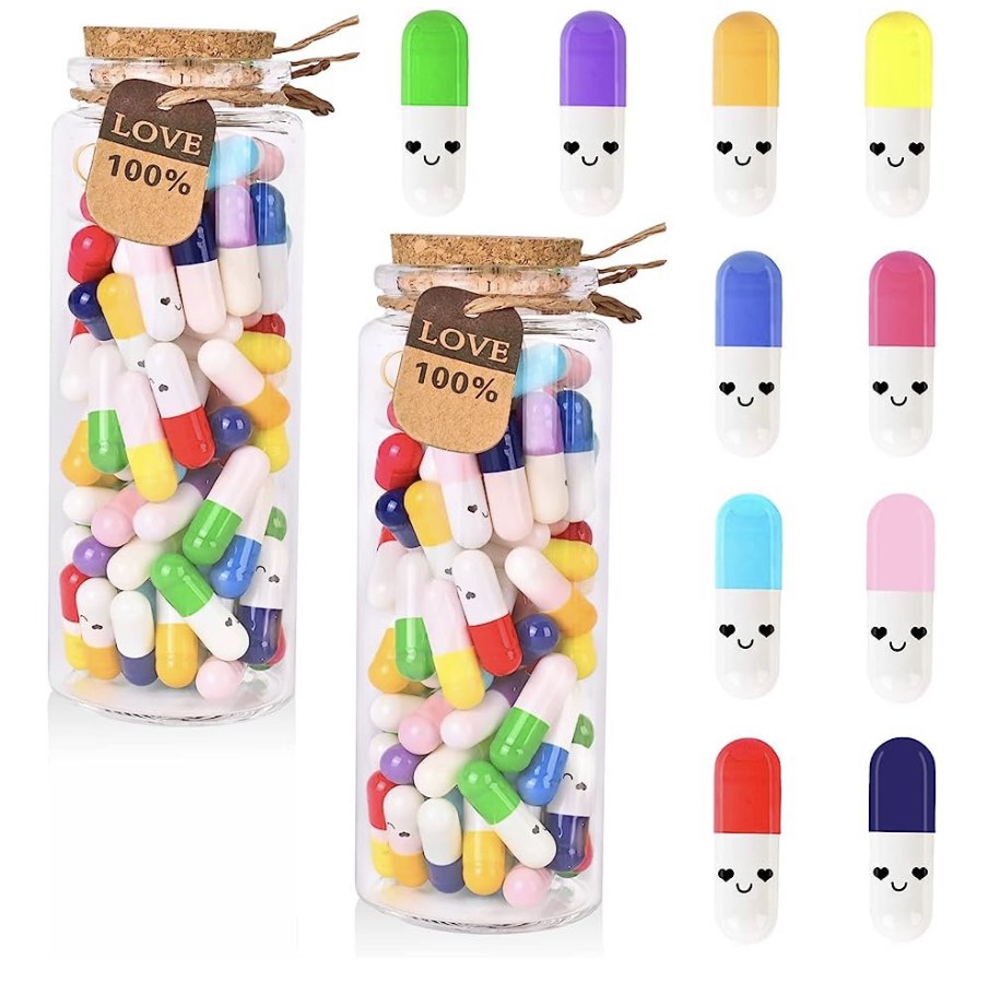 Love Capsules in Glass Bottle [Fortune Cookies / Valentines / Gifts ...