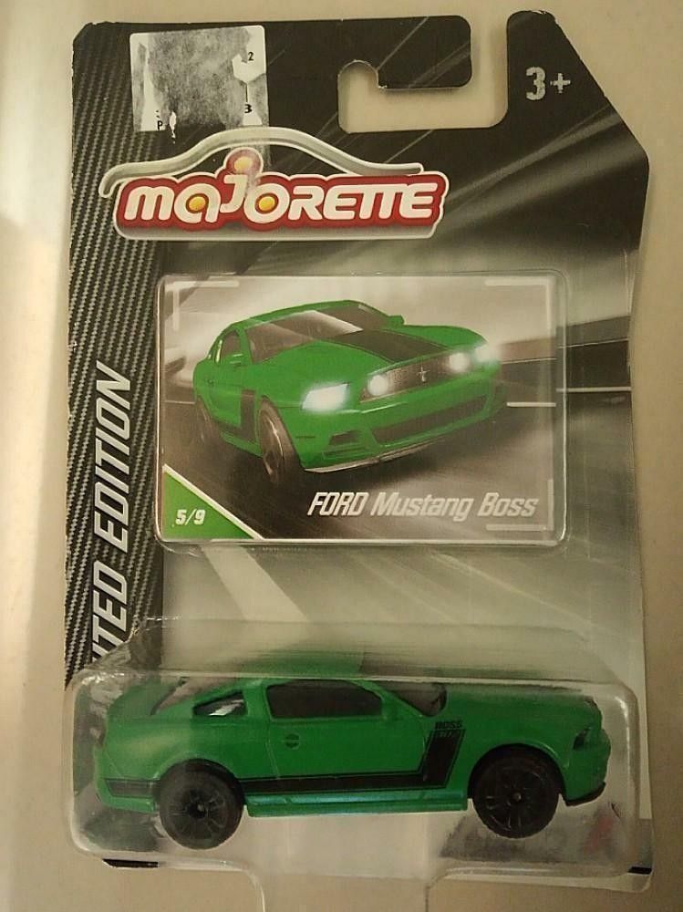 Majorette 1/64 Limited Edition - Series 1 - Ford Mustang Boss - Green ...