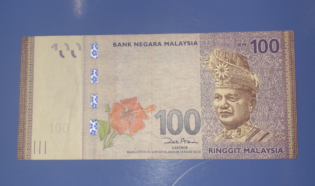Malaysia 100 ringgit UNC note, Hobbies & Toys, Memorabilia ...