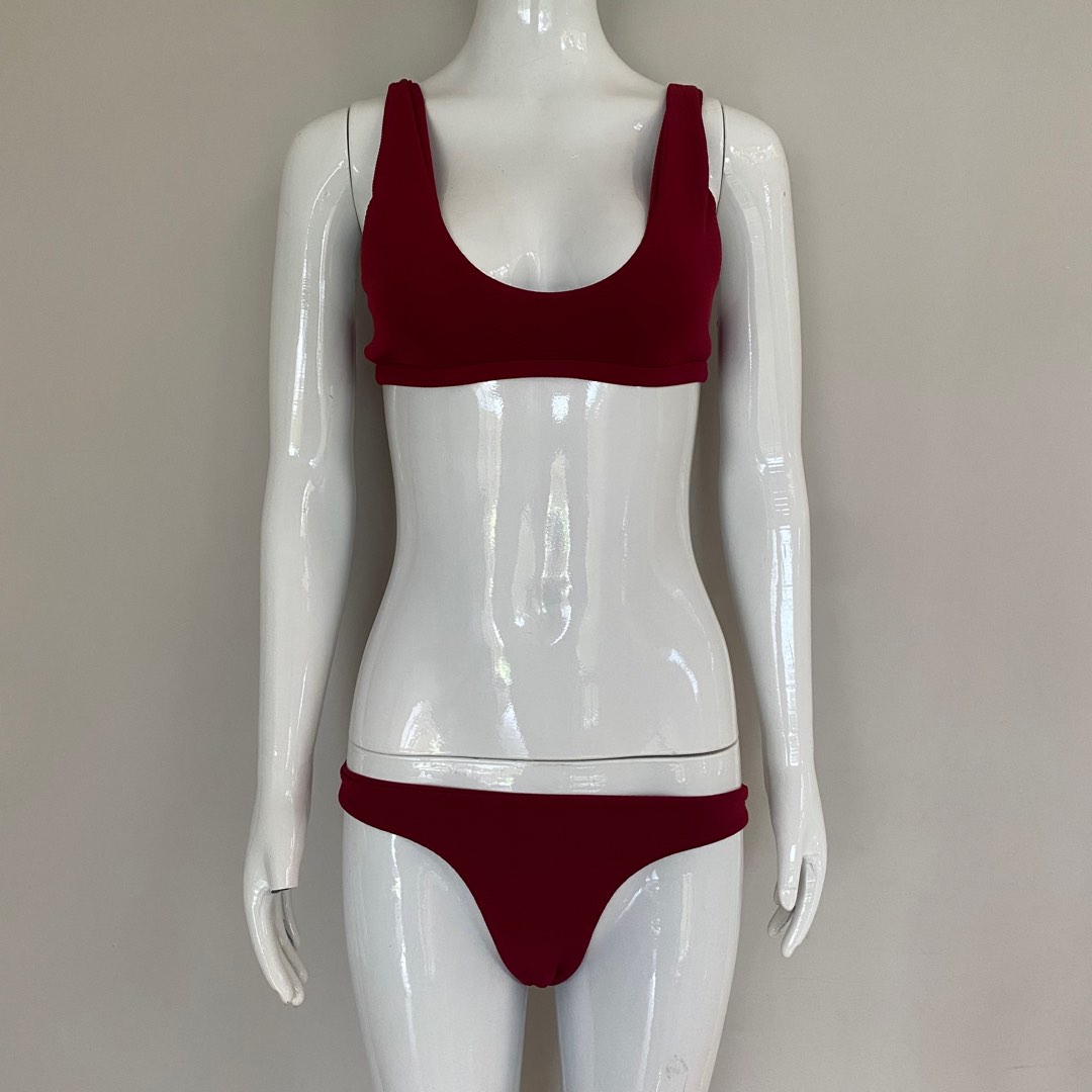 Maroon Bikini on Carousell