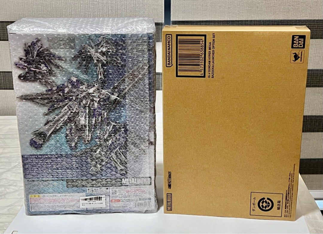 Metal Build Hi-NU Gundam + Hyper Mega Bazooka Launcher Option Set ...