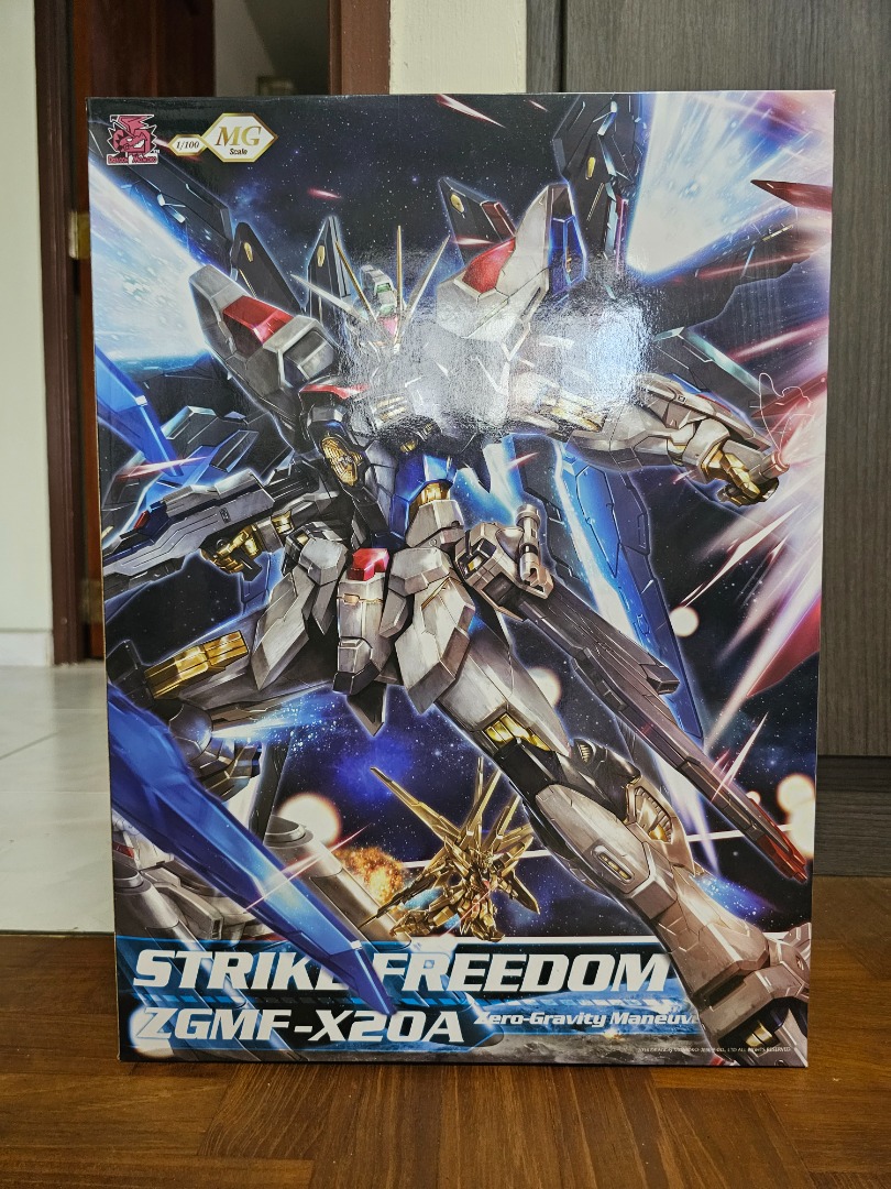 MG Strike Freedom, Hobbies & Toys, Toys & Games on Carousell