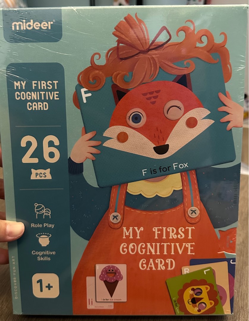 Mideer First Cognitive Cards, Hobbies & Toys, Toys & Games on Carousell