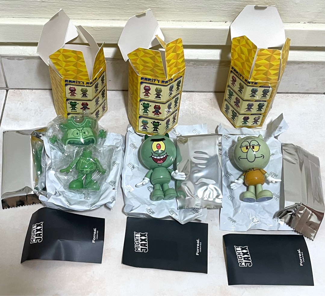 WTS Mighty Jaxx Lil Max SpongeBob squarepants Blind box, Hobbies & Toys ...