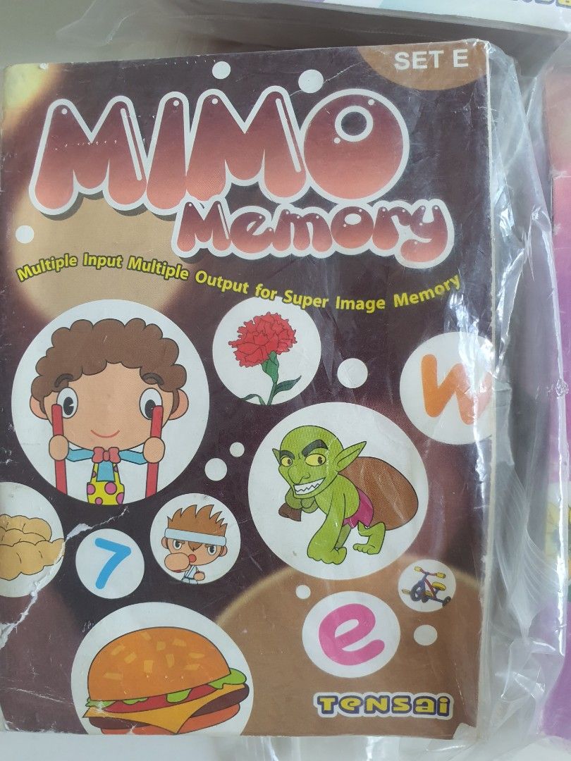 Mimo cards Shichida Set A to I, Hobbies & Toys, Toys & Games on Carousell