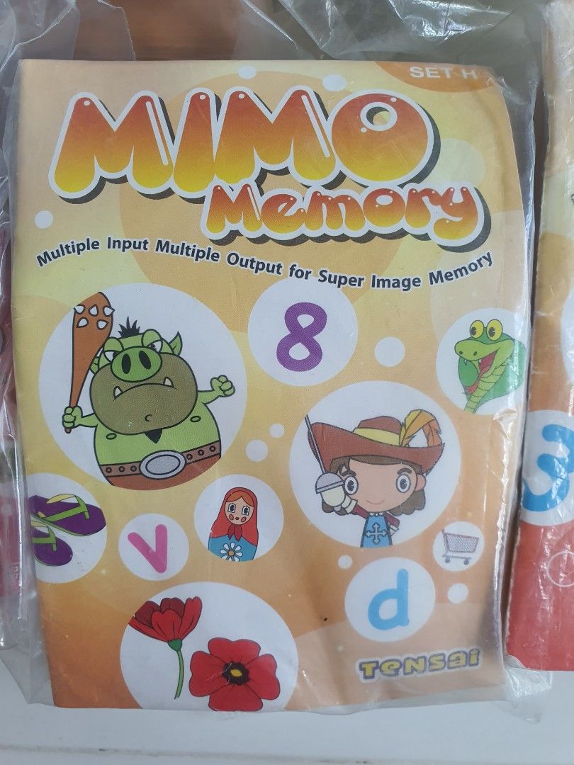 Mimo cards Shichida Set A to I, Hobbies & Toys, Toys & Games on Carousell