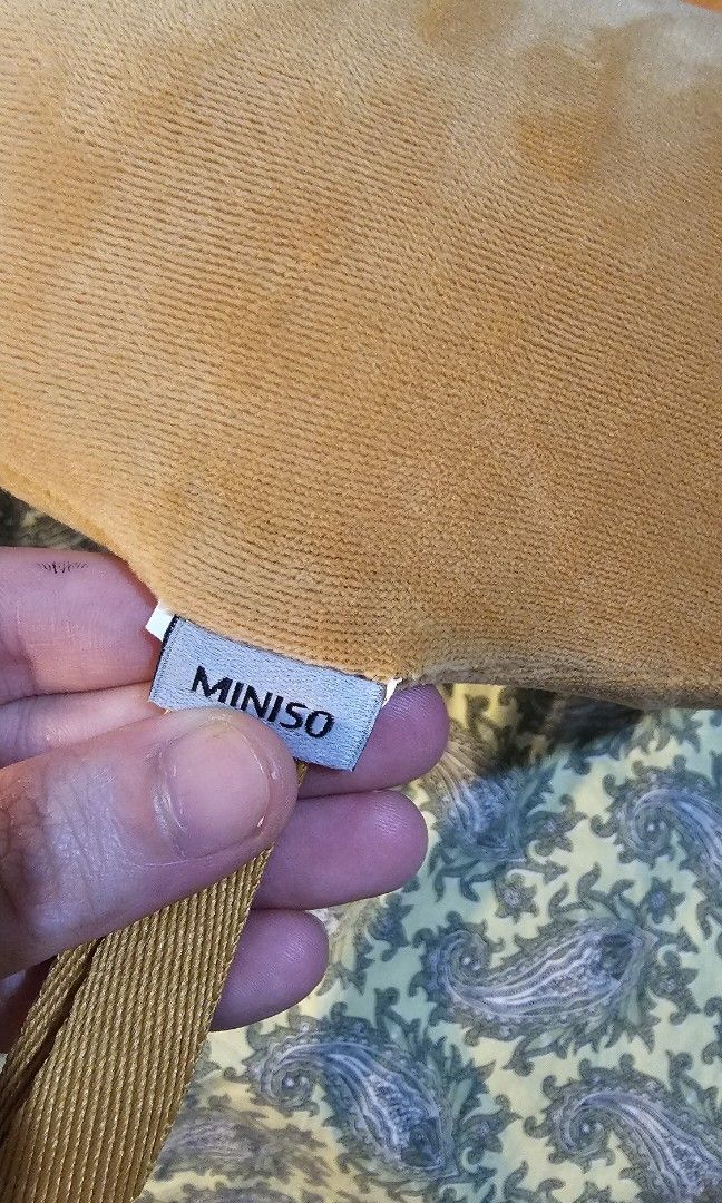 Miniso Shiba Inu Neck Pillow, Furniture & Home Living, Bedding & Towels ...