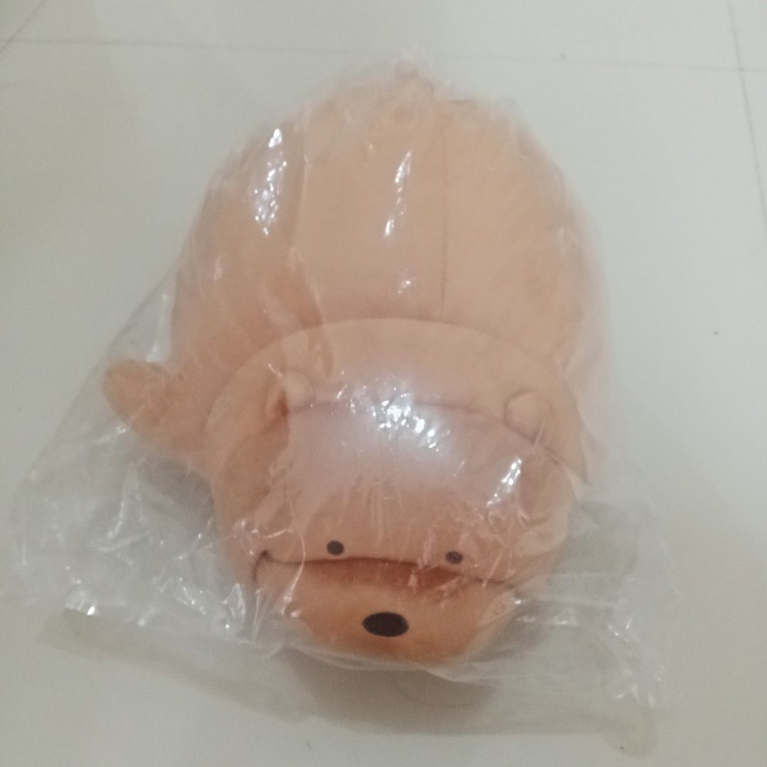Miniso We Bears Adjustable U shaped Pillow Grizzly on Carousell