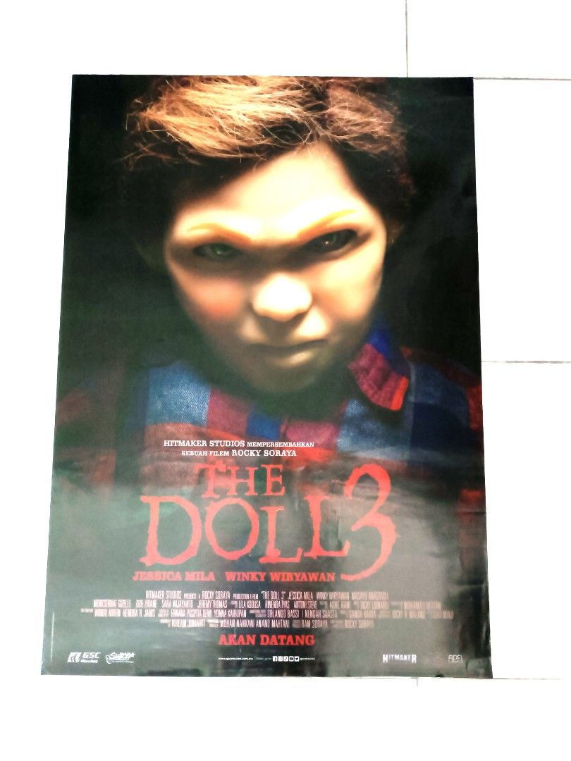 Movie Poster The Doll 3, Hobbies & Toys, Collectibles & Memorabilia ...