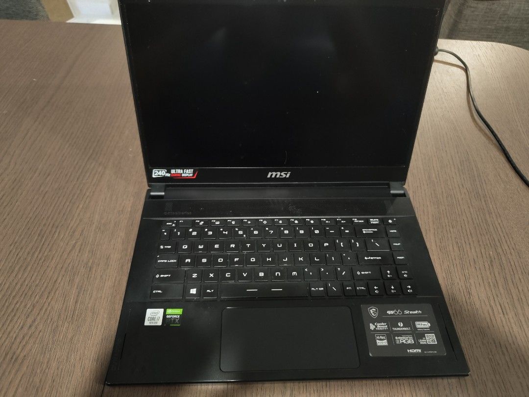MSI GS66 stealth 10SF Gaming Laptop, Computers & Tech, Laptops ...
